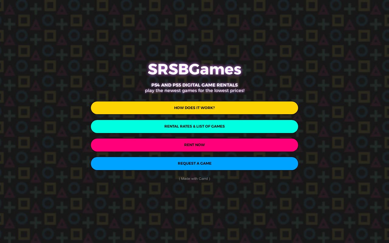 SRSBGames